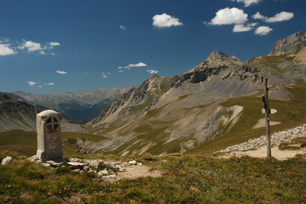 Col Gypière de l'Oronaye, col des Monges