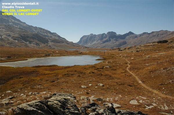 Col Longet (Lago Blu, laghi di Bes, lac Longet)